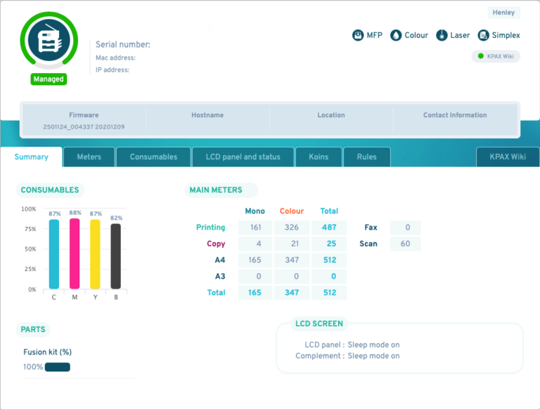 KPAX: Print fleet management - Select Technology Ltd