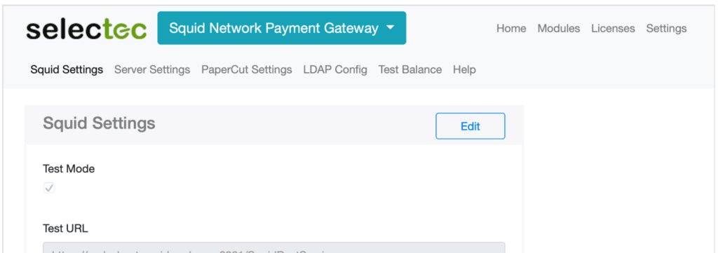 sQuid payment gateway for PaperCut – Select Technology Ltd